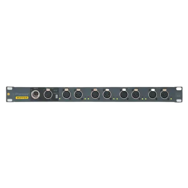 Light Processor QBuffer DMX Splitter For Hire - Stage Lighting Services